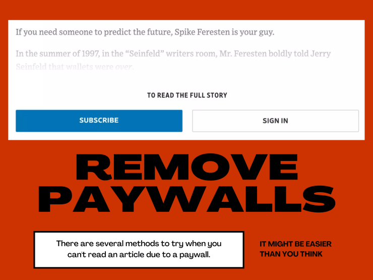 15+ Ways to Bypass a Paywall in 2024 – techy.zone
